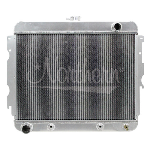 NOR205191, Radiator, Muscle Car Downflow, 22-1/2 in H x 25-1/4 in W x 3 ...