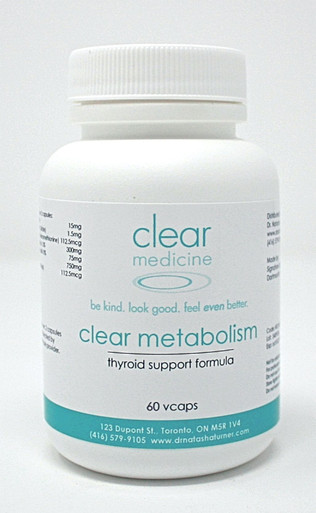 Clear Metabolism -Thyroid Support Formula (60 Capsules) - Clear ...