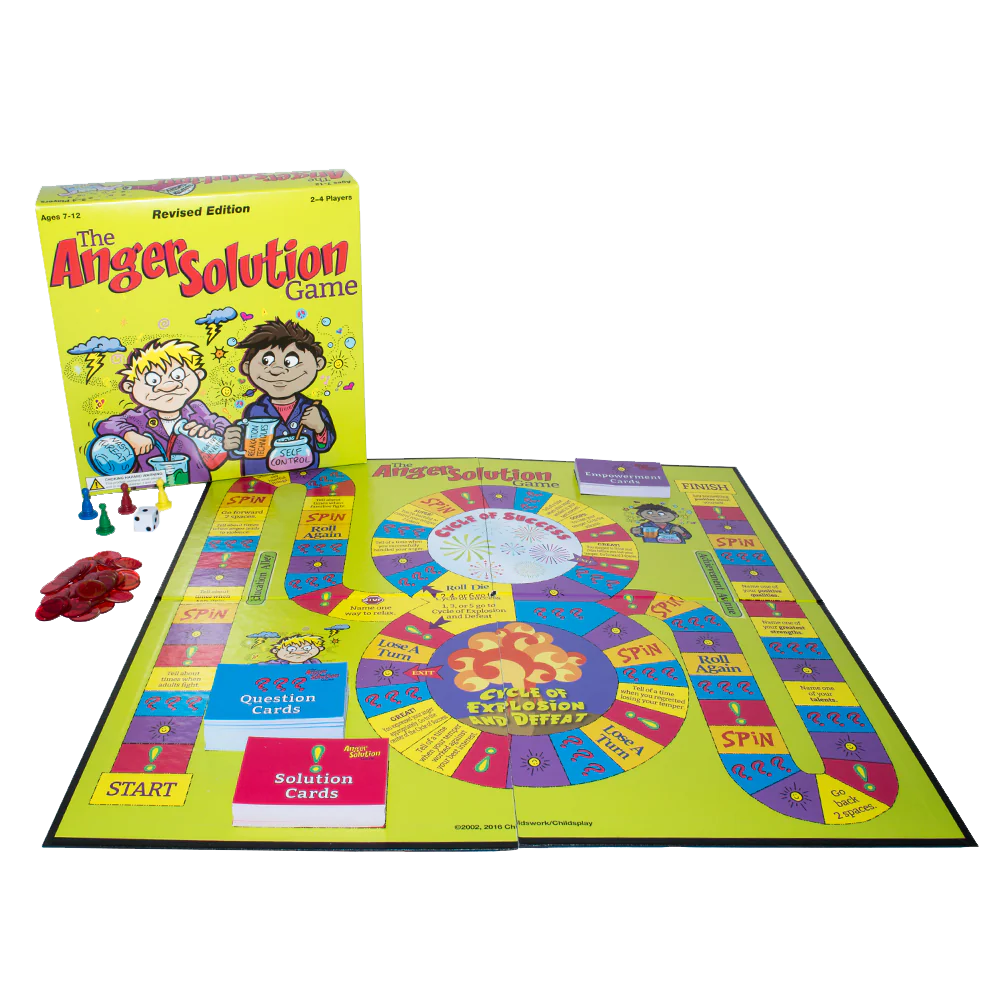 The Anger Solution Card Game | National Autism Resources