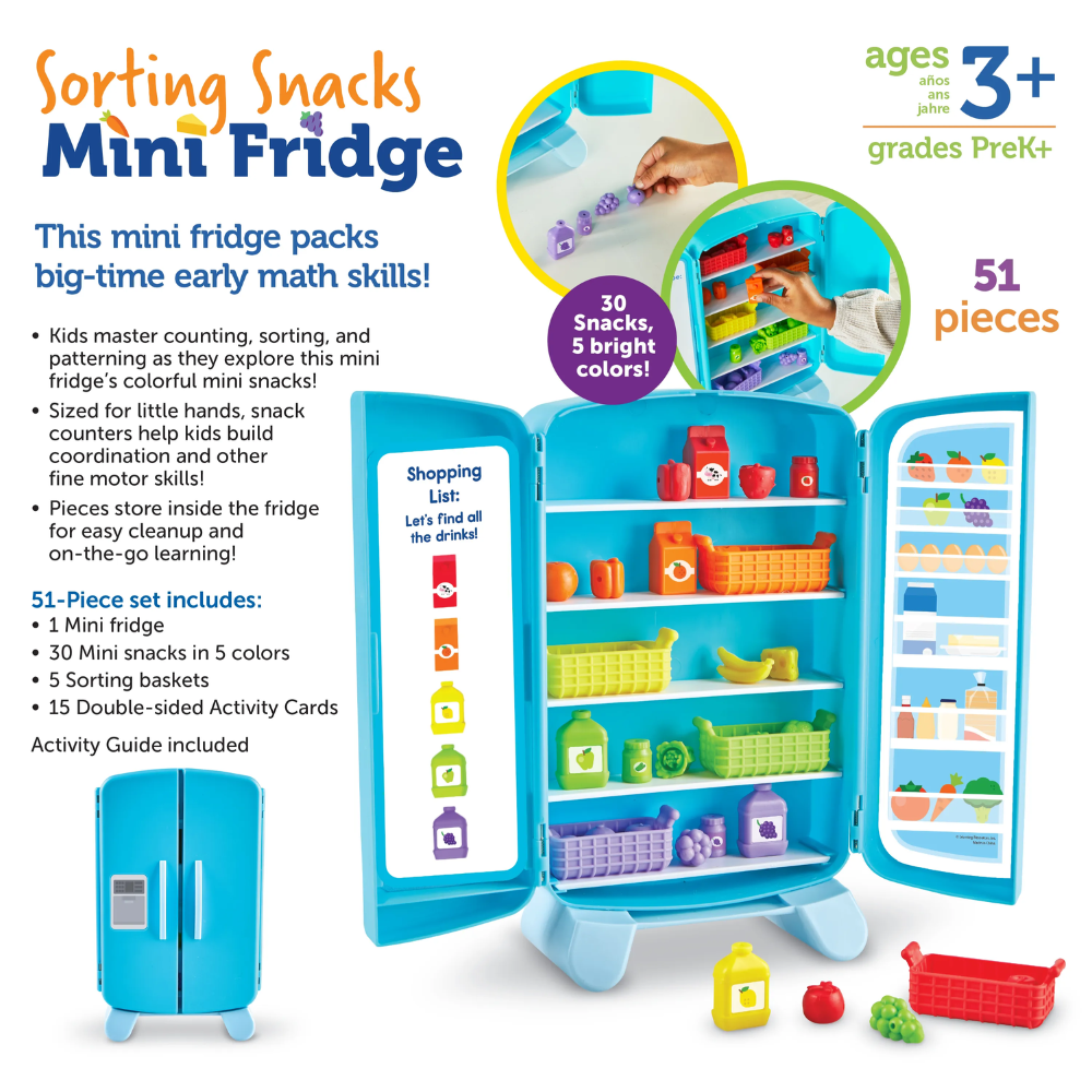 Sorting Snacks Mini Fridge | National Autism Resources