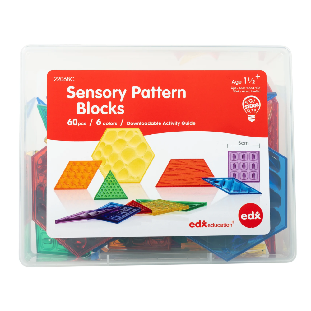 Translucent Sensory Pattern Blocks | National Autism Resources