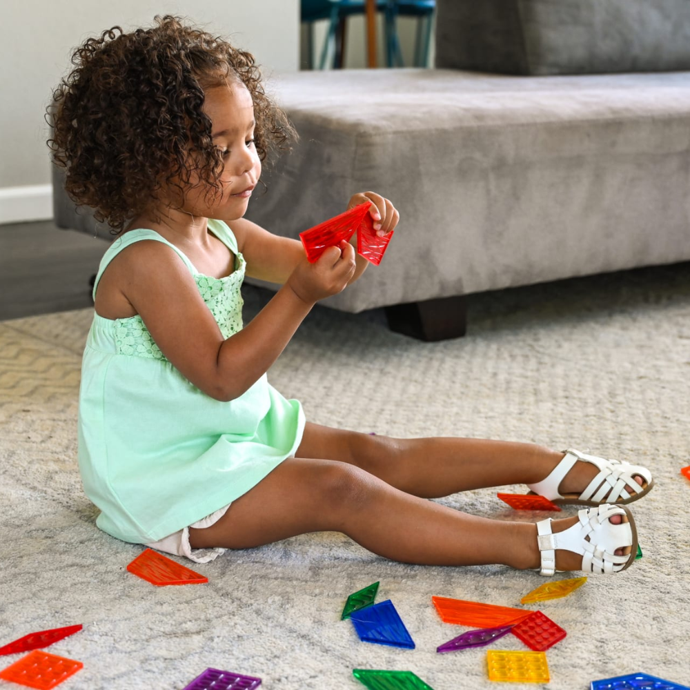 Translucent Sensory Pattern Blocks | National Autism Resources