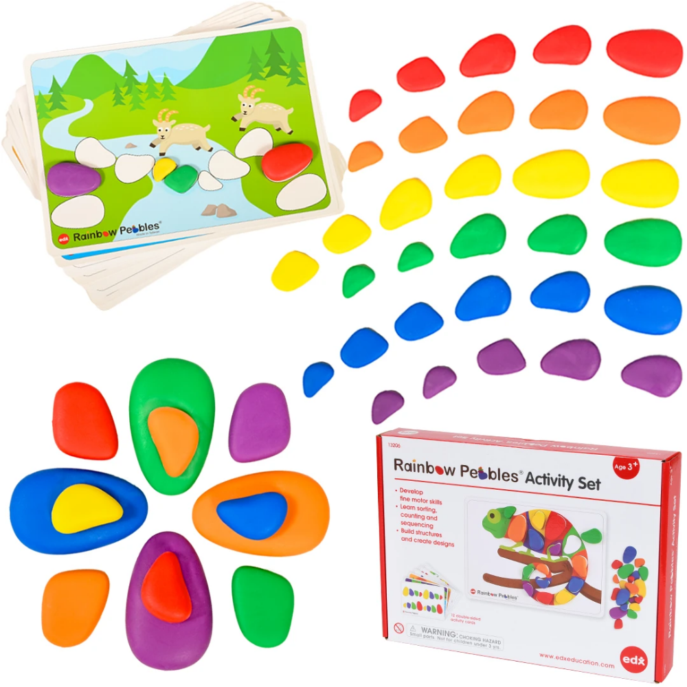 Rainbow Pebbles Activity Set | National Autism Resources