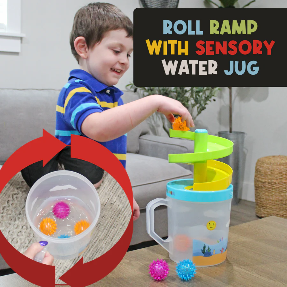 Roll & Drop 3-in-1 Sensory Toy | National Autism Resources