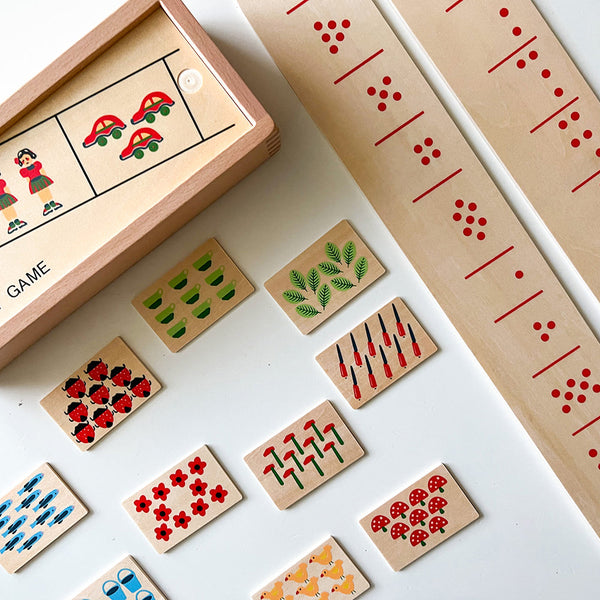 Wooden Sorting Set for Kids – 73-Piece Math & Color Learning Toy for ...