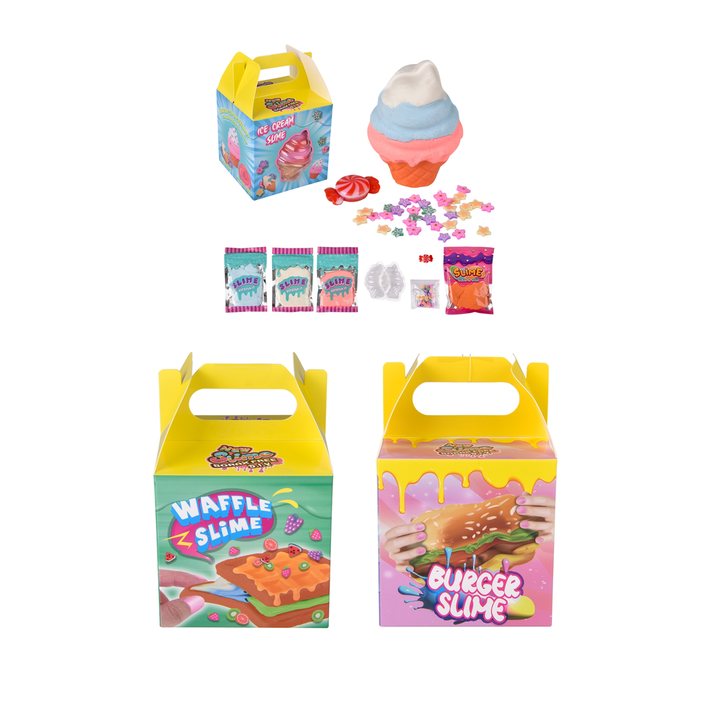 Food-Themed Clay Slime Kit Set | Sensory Play for Kids