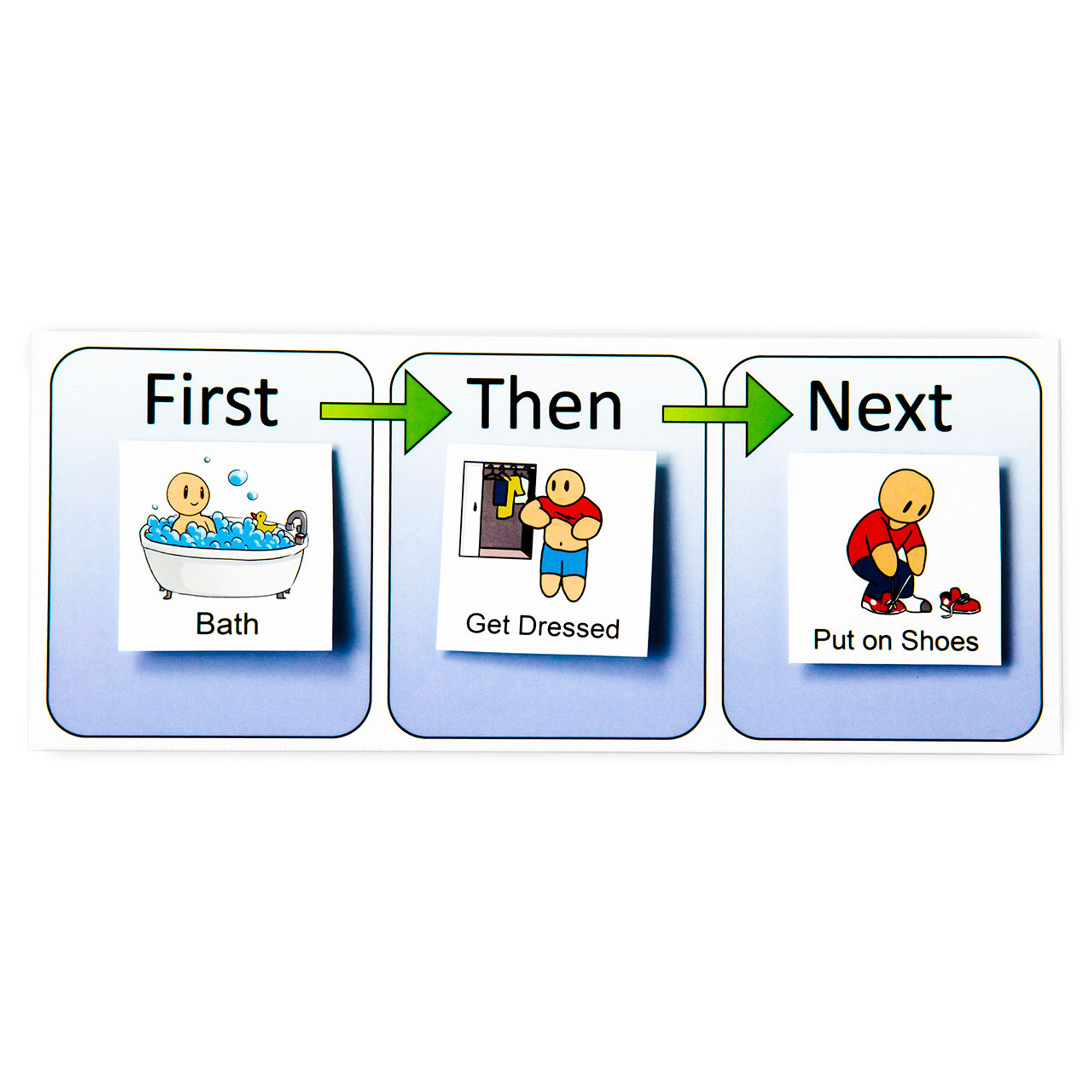 First Then Next Chart: Autism Visual Supports
