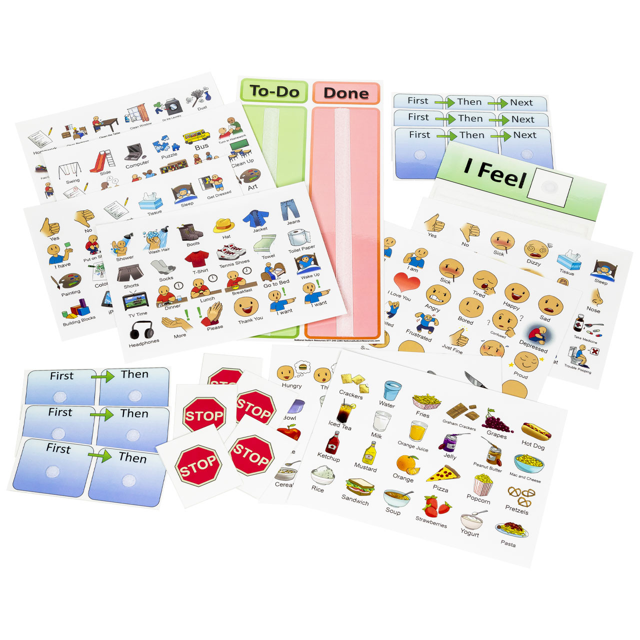 Visual Support Starter Set - Our Most Popular Autism Support Set