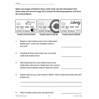 Life Skills Math Workbook - Designed for Reluctant Readers