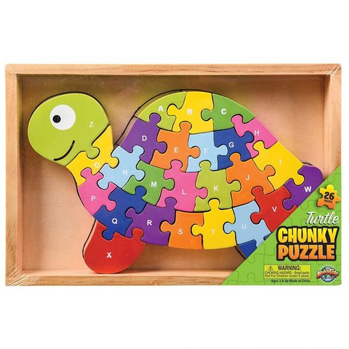 Turtle Alphabet Puzzle - Gifts for Preschooler with Autism
