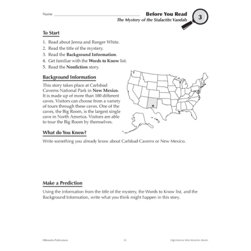 Mini Mysteries Binder - National Autism Resources