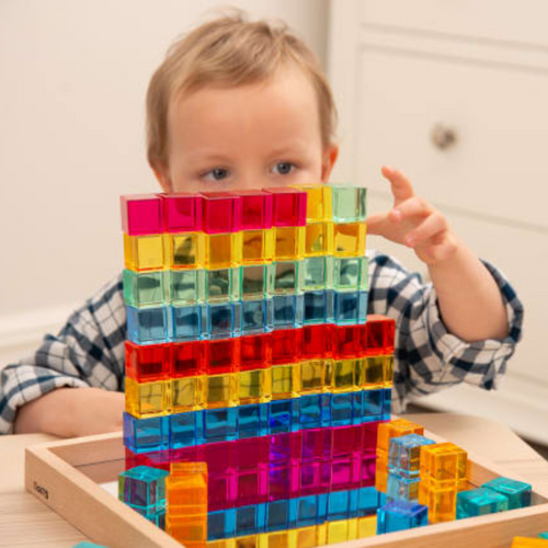 Gem Cube Mirror Tray | National Autism Resources