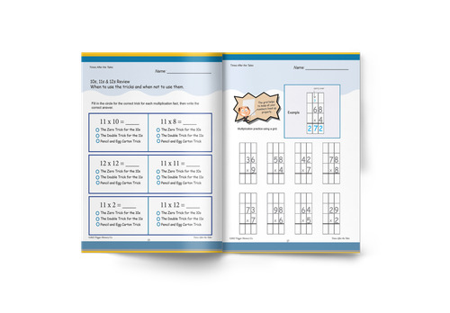 Times Tales: Helps Visual Learners Master Multiplication Fast!