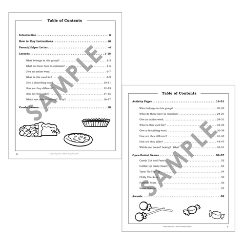 Granny’s Candies Language Game – Build Vocabulary, WH Questions, and ...