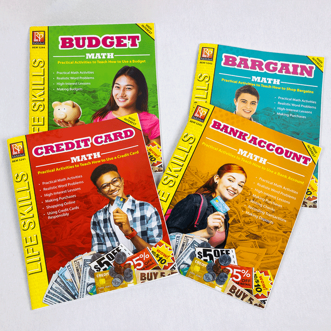 Life Skills Math Workbook - Designed for Reluctant Readers
