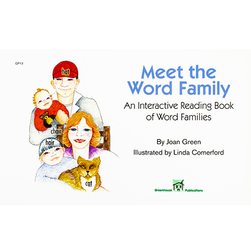 Meet the Word Family Interactive Reading Book