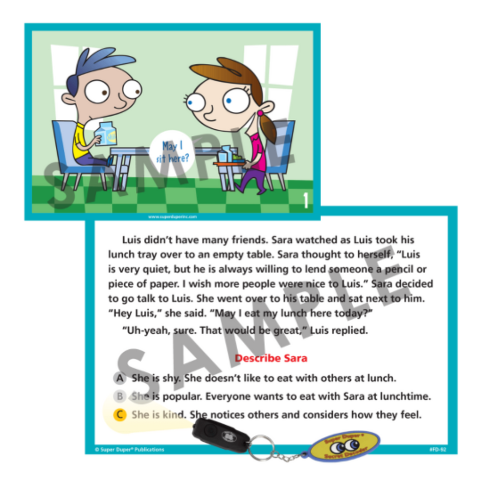 National Autism Resources - Social Inferences Fun Deck