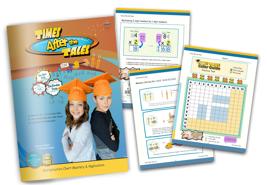Times Tales: Helps Visual Learners Master Multiplication Fast!