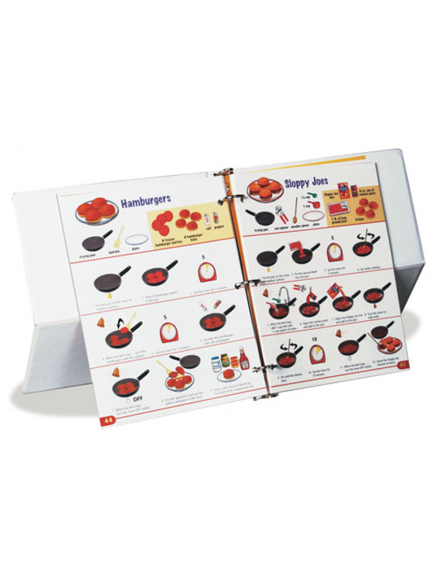Look n Cook - Color Coded Cook Book - Autism Life Skills
