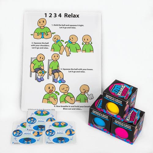 1 2 3 4 Relax Kit - Social Emotional Learning