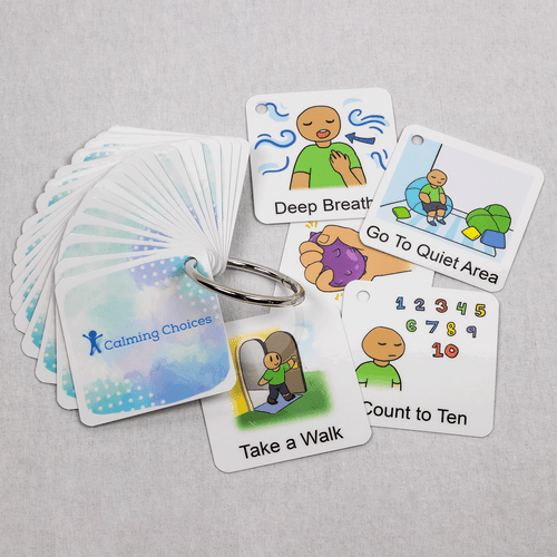Calming Choices Flip Cards - Social Emotional Learning
