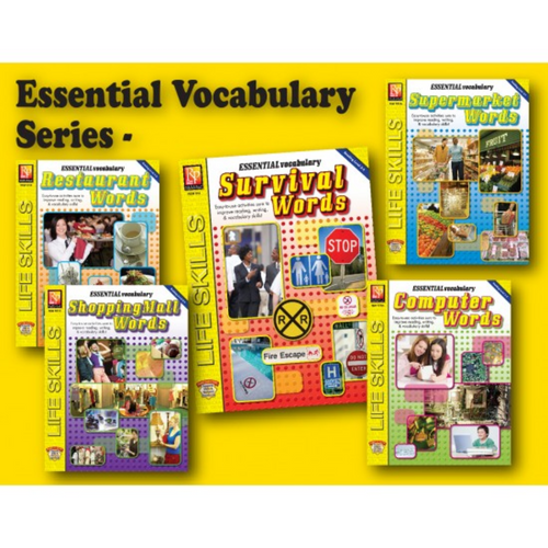 Essential Vocabulary Workbook Set - National Autism Resources