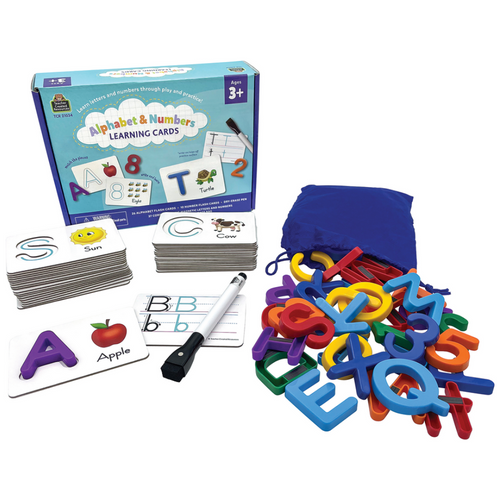 Alphabet & Numbers Learning Cards | National Autism Resources