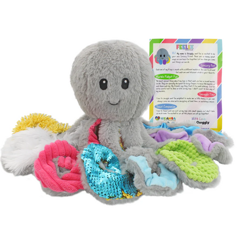 Quiggly - Weighted Sensory Octopus | National Autism Resources
