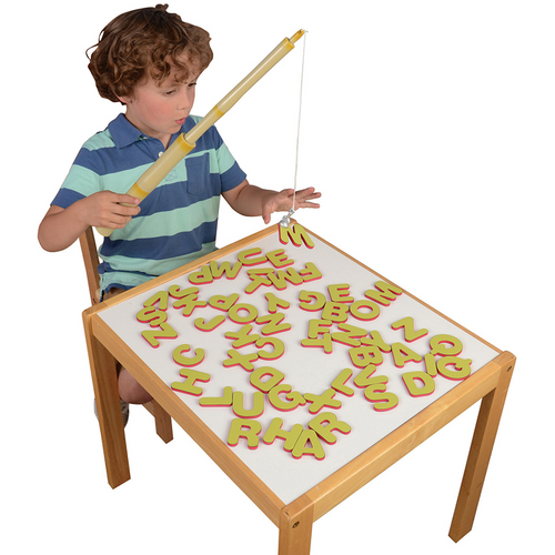 Alphabet Fishing Game - Magnetic Letter Learning Activity for Kids