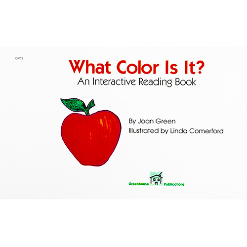 What Color Is It? Interactive Reading Book
