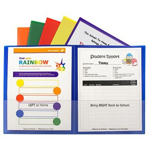 School-to-Home Folders - Autism Visual Supports