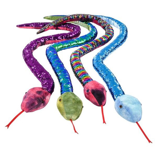 Tactile Sequin Snake Sensory Toys for Autism