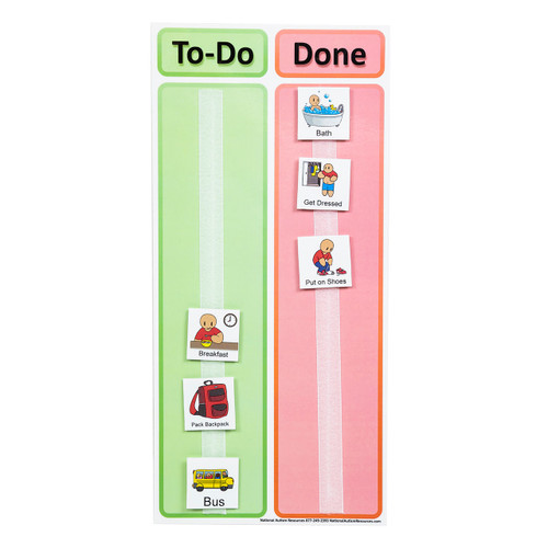 To Do/Done Chart - Autism Visual Supports
