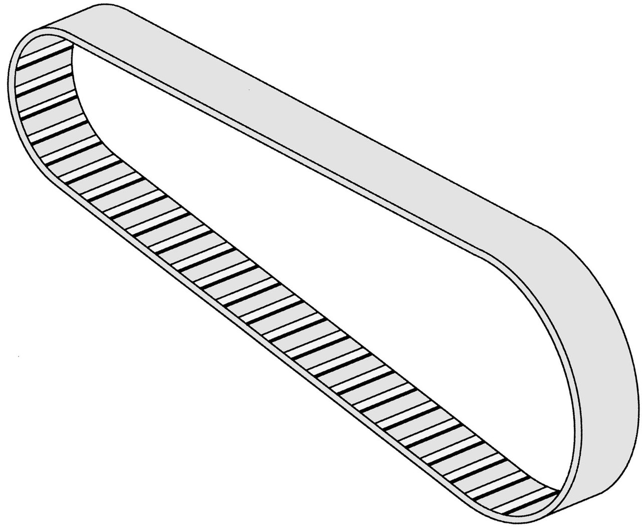 Paper Feed Belt Fitting Hollymatic Super 54 Replaces 7856