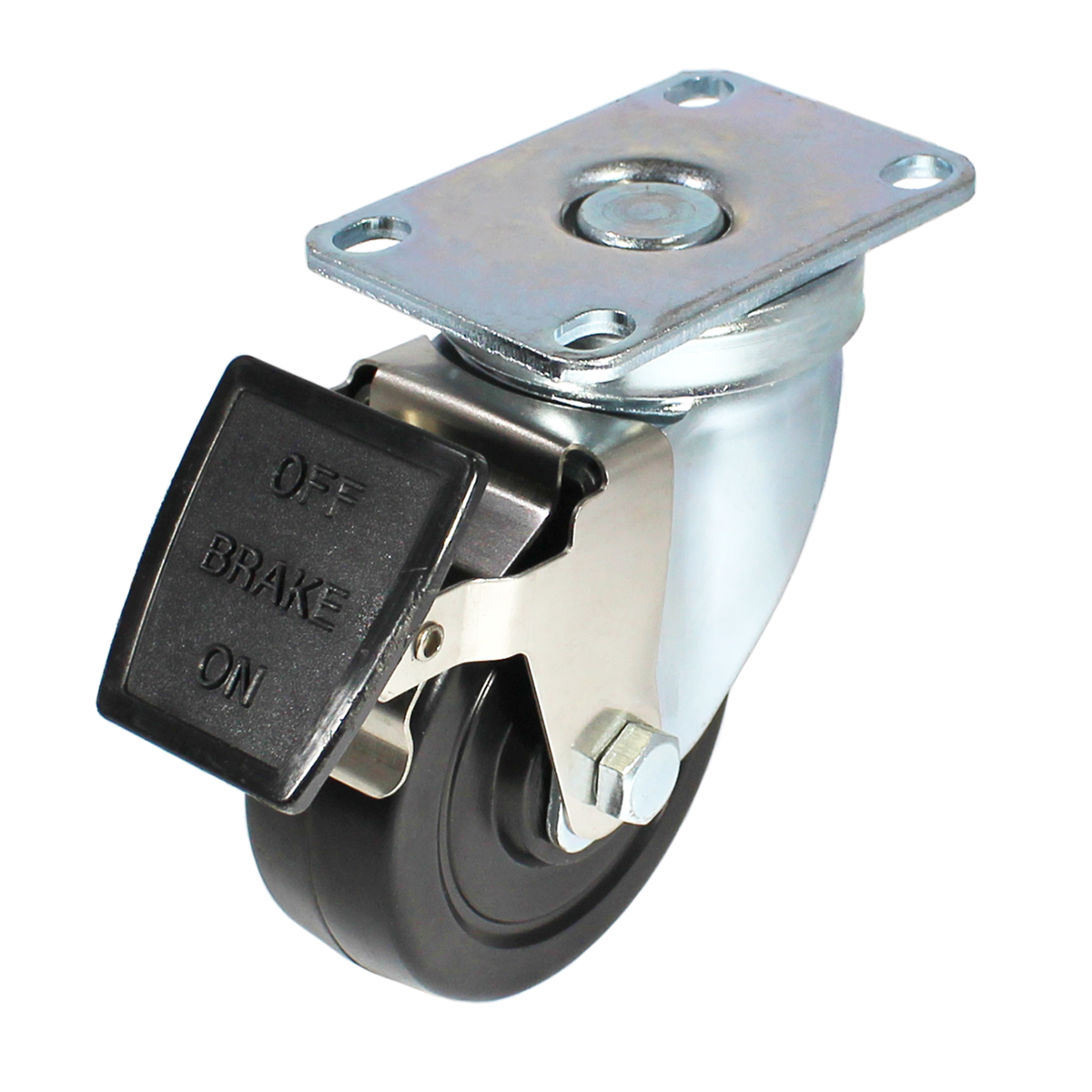 Caster - Swivel Wheel 3 1/2" with Lock (Front) Fitting Biro Grinder ...