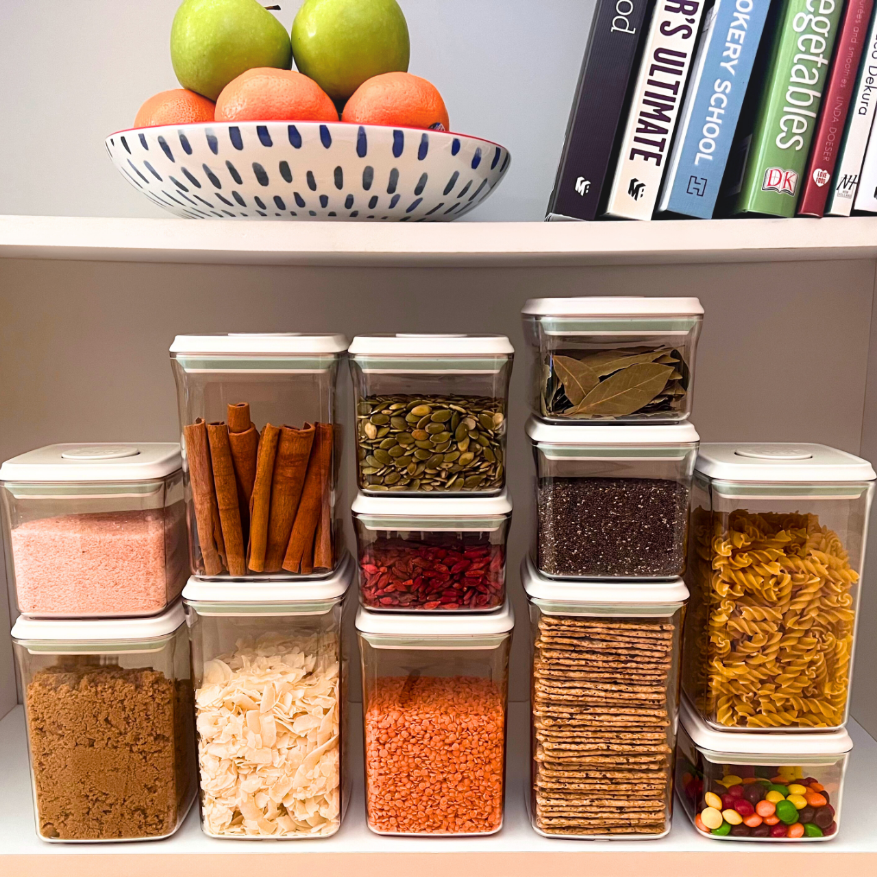 QUICK GUIDE: WHAT TO STORE IN OUR POP.ME CONTAINERS - SQUARE - Tidy Oasis