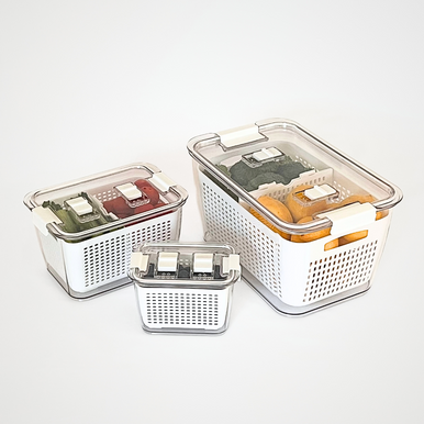 3 Piece Set • Keep.me Fresh Containers