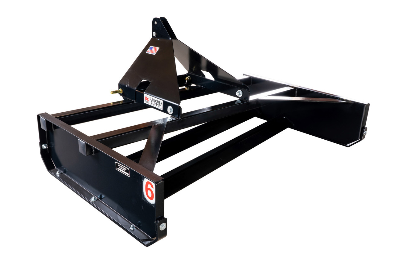 6FT Ranch Box Road Leveler – CAT 1 QA Hitch Attachments for Easily ...