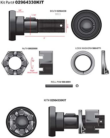 Alamo Blade Bolt Kit - Rancher Supply