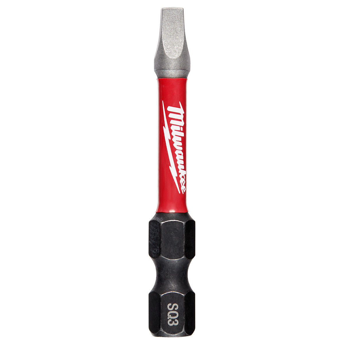 Milwaukee SHOCKWAVE Impact Duty 2 in. Square #3 Alloy Steel Screw ...
