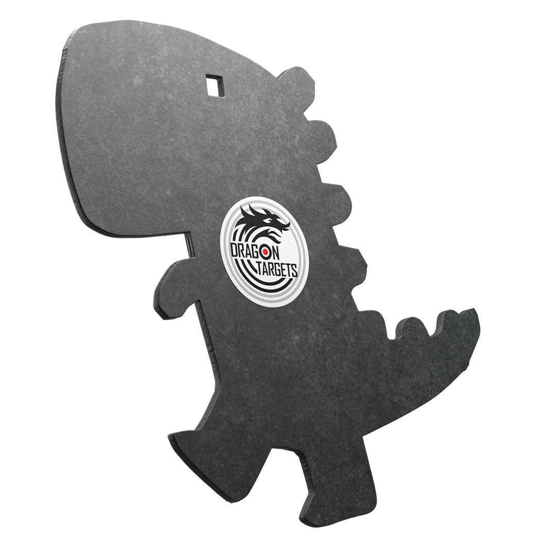 Dragon Targets Dinosaur 1/4" A36 Steel Rimfire Shooting Target