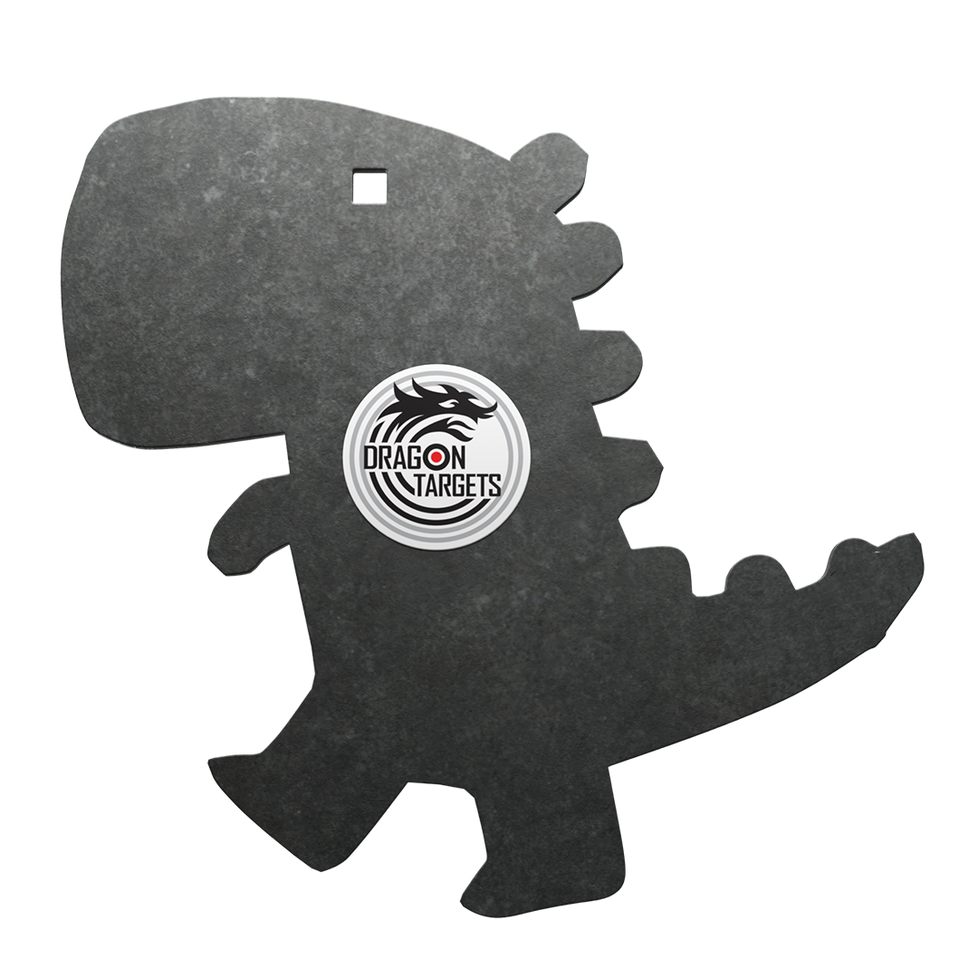 Dragon Targets Dinosaur 1/4" A36 Steel Rimfire Shooting Target
