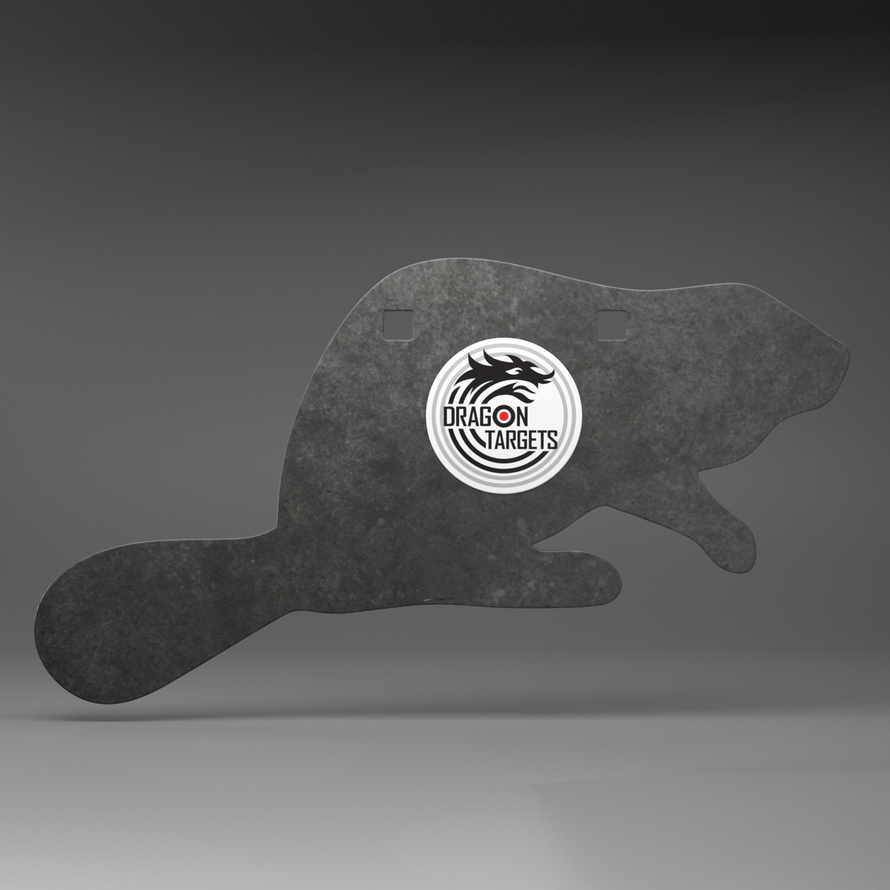 Dragon Targets Beaver 1/4" A36 Steel Rimfire Shooting Target