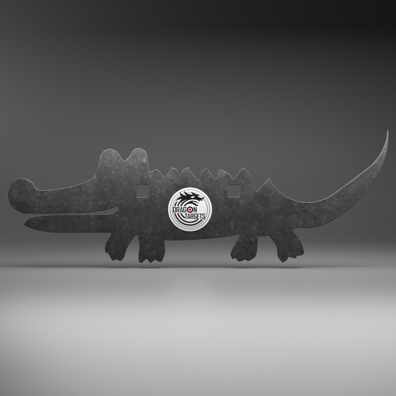 Dragon Targets Alligator 1/4" A36 Steel Rimfire Shooting Target ...