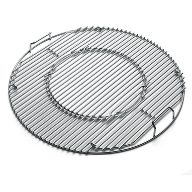 Weber Hinged Replacement Cooking Grate with Removable Center for 22-1/2 ...