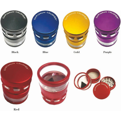 Chromium Crush Grinder - Herb & Spice Grinder - Prism Wholesale