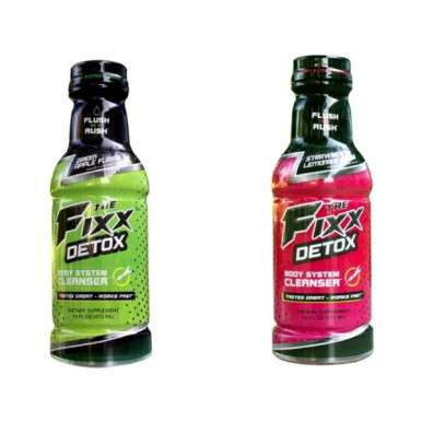 The Fixx 16oz Green Apple - Detox Drinks - Prism Wholesale