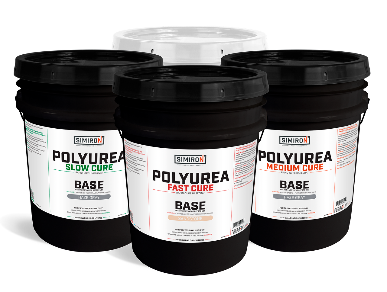 Polyurea Rapid-Cure basecoat