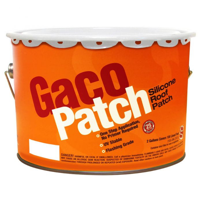 Gaco Flex 100% Silicone Roof Coating - Silicone Roof Coating