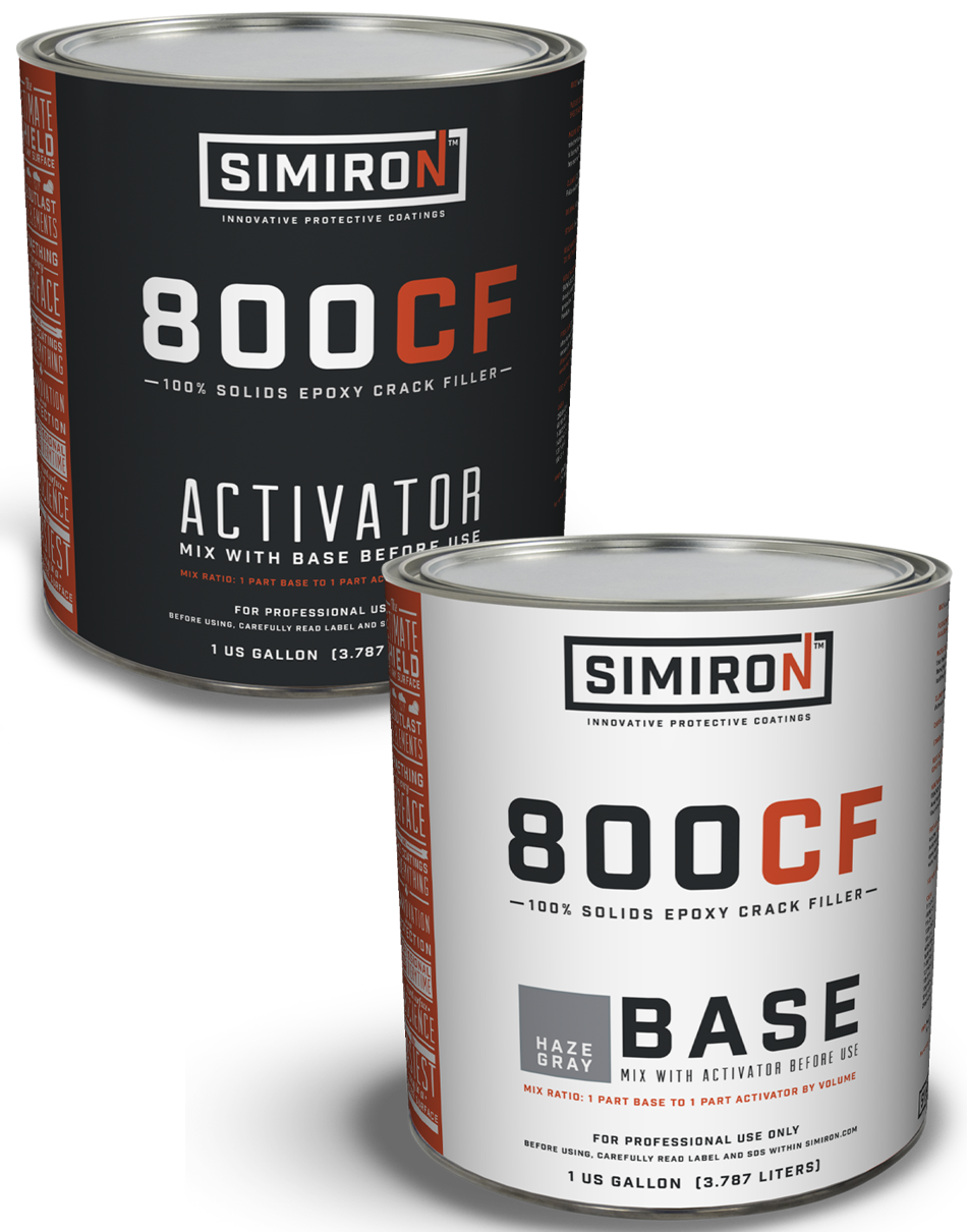 800CF Epoxy Crack Filler 2 Gallon Kit